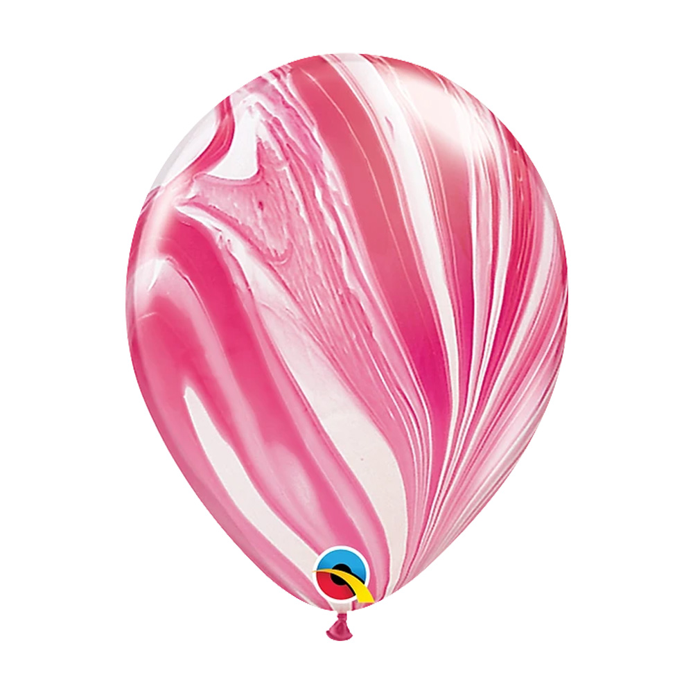 Latex ballon | Marble Red | 28 cm – helium gevuld | Something Borrowed ...